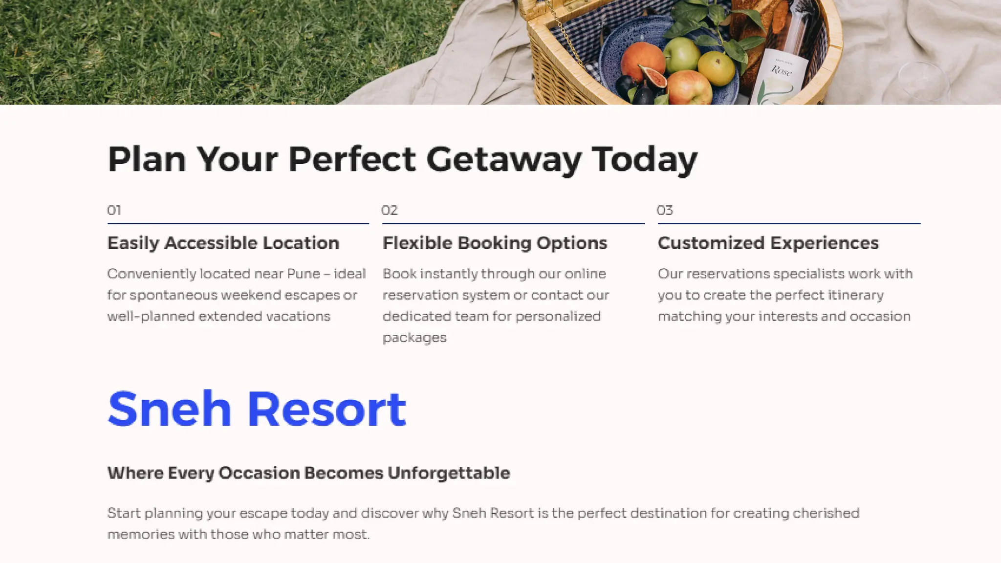Perfect Getaway for Every Occasion - sneh resorts (PPT).pdf