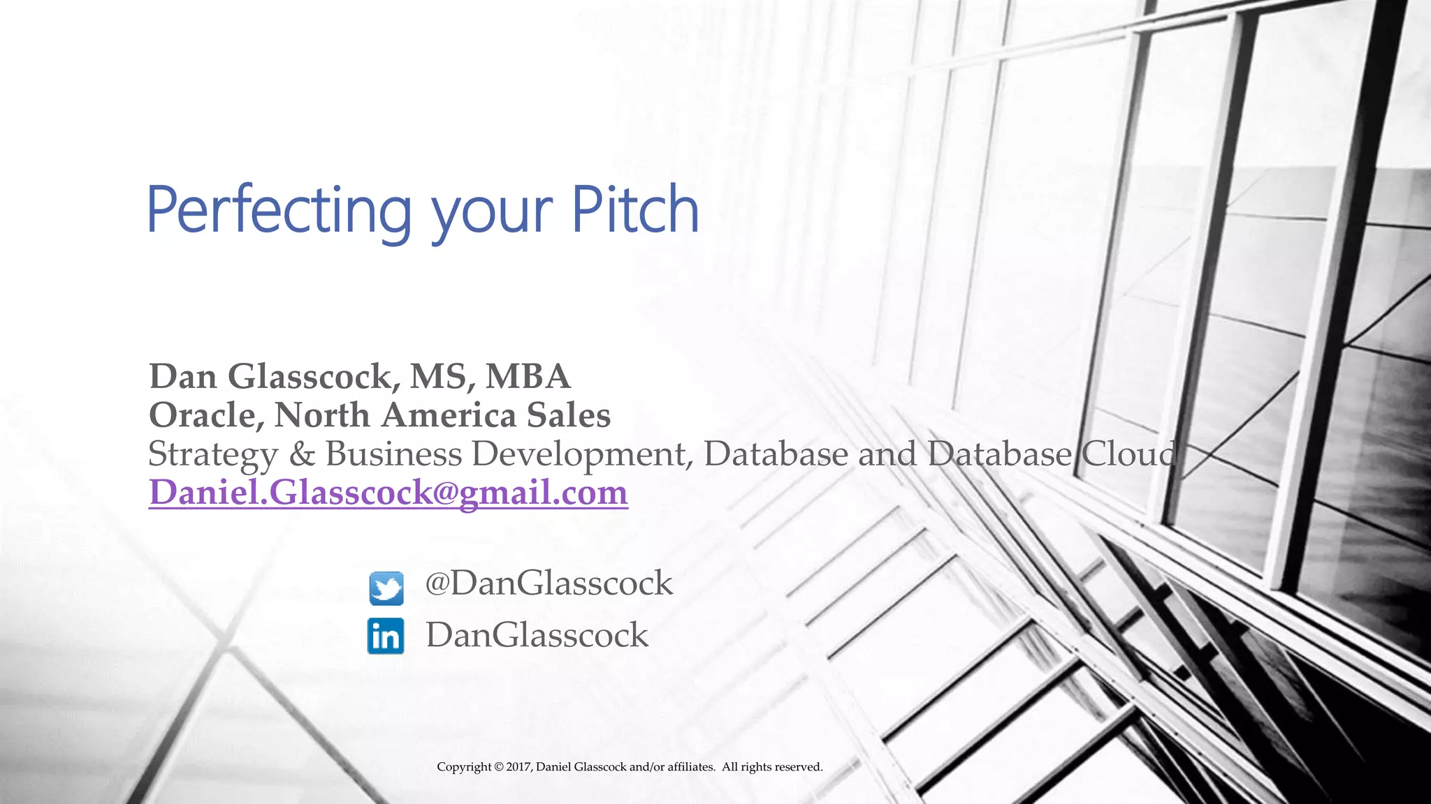 Perfecting your pitch v1 | PPTX