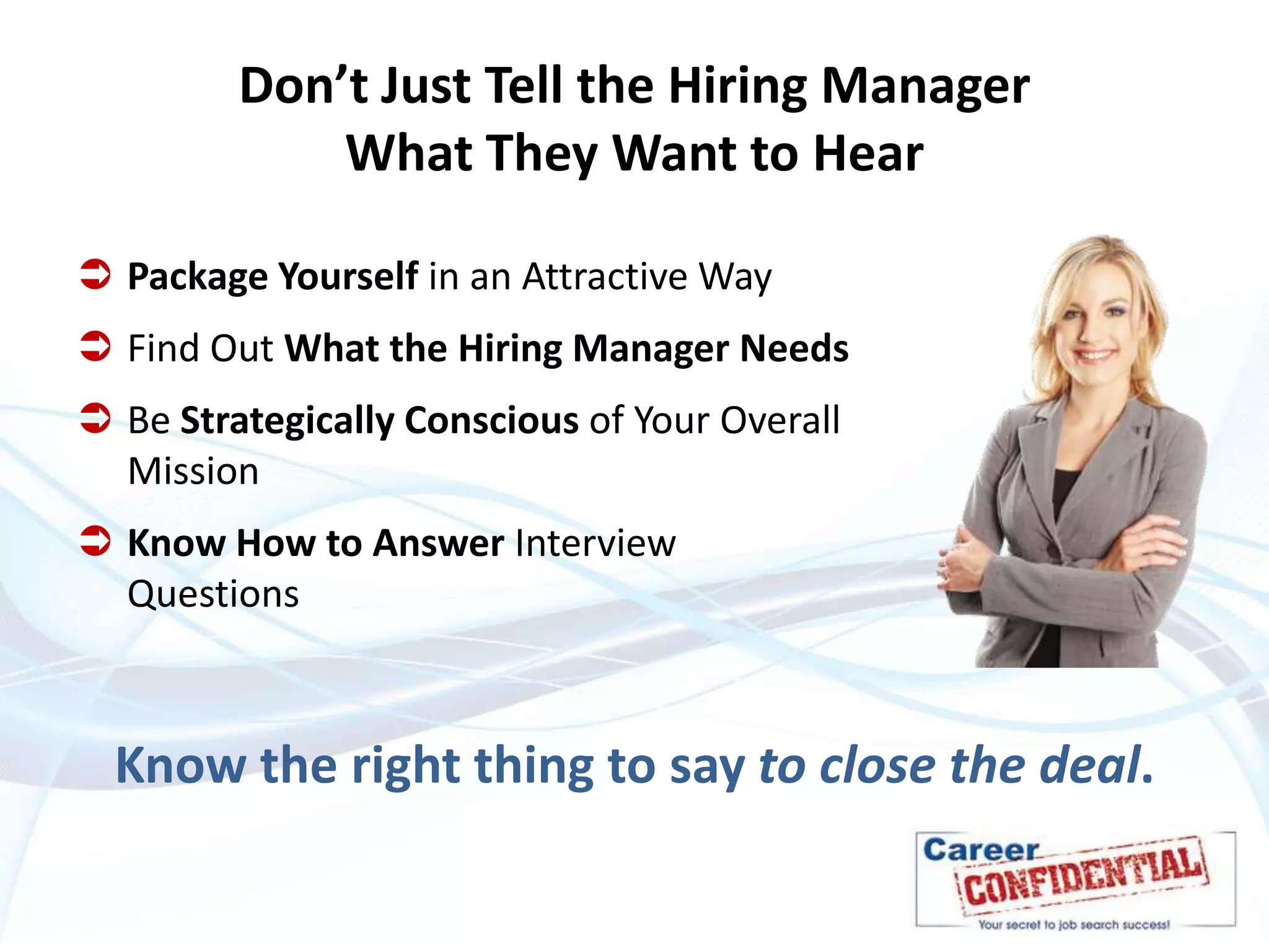 Perfect Interview Answers | PPTX