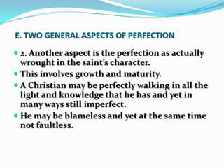 Perfection | PPTX