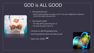 Perfections of god for kids | PPTX
