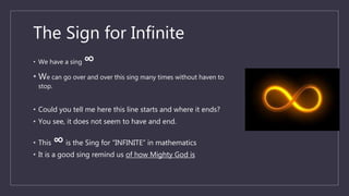 Perfections of god for kids | PPTX