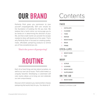 Perfectly posh products core catalog august 2020 | PDF