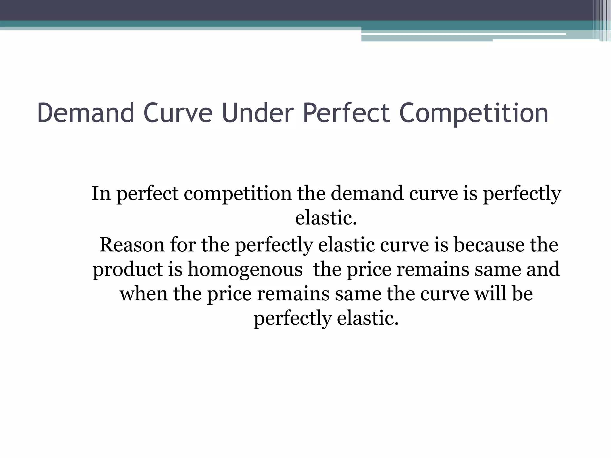 presentation on Perfect market | PPTX