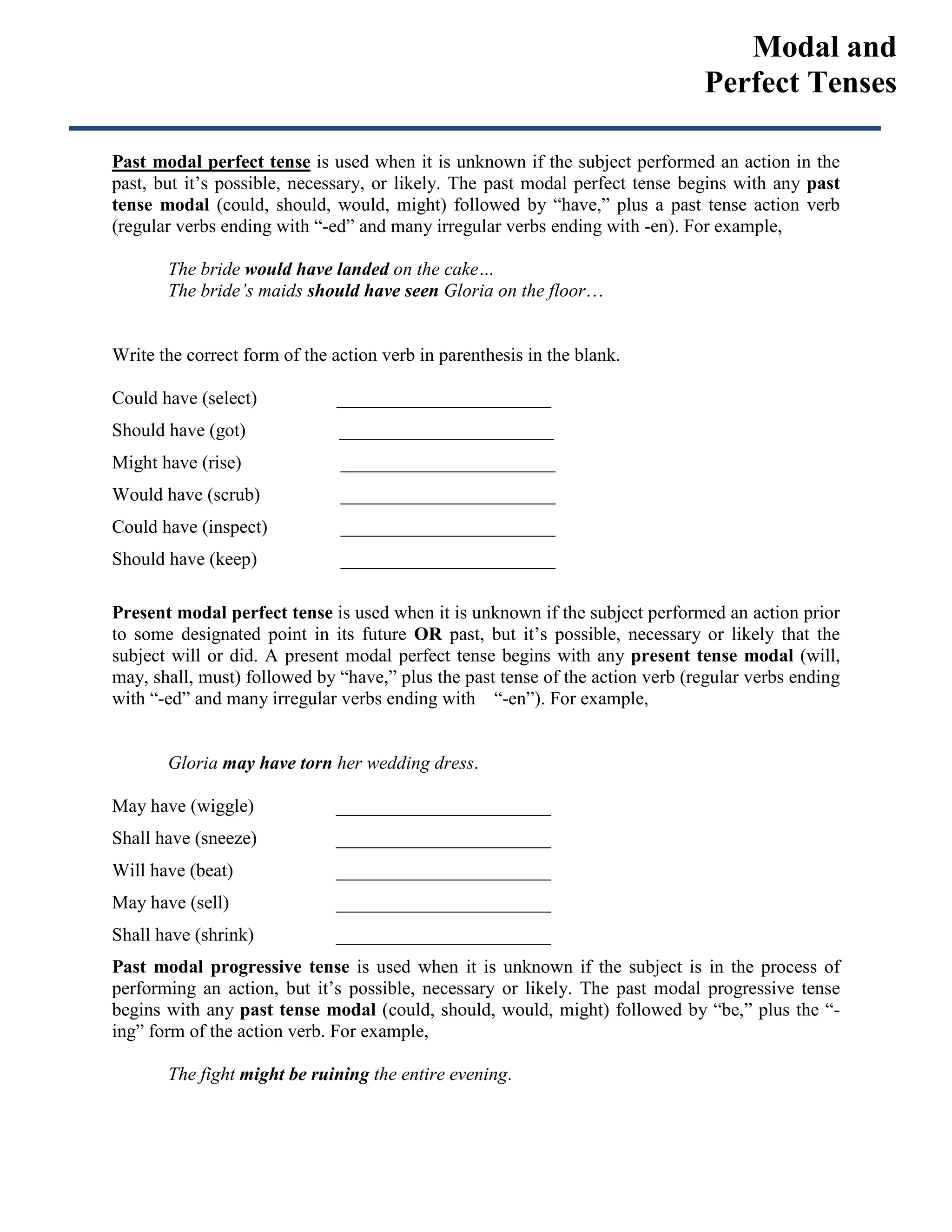 Perfect modals 3-modi | PDF