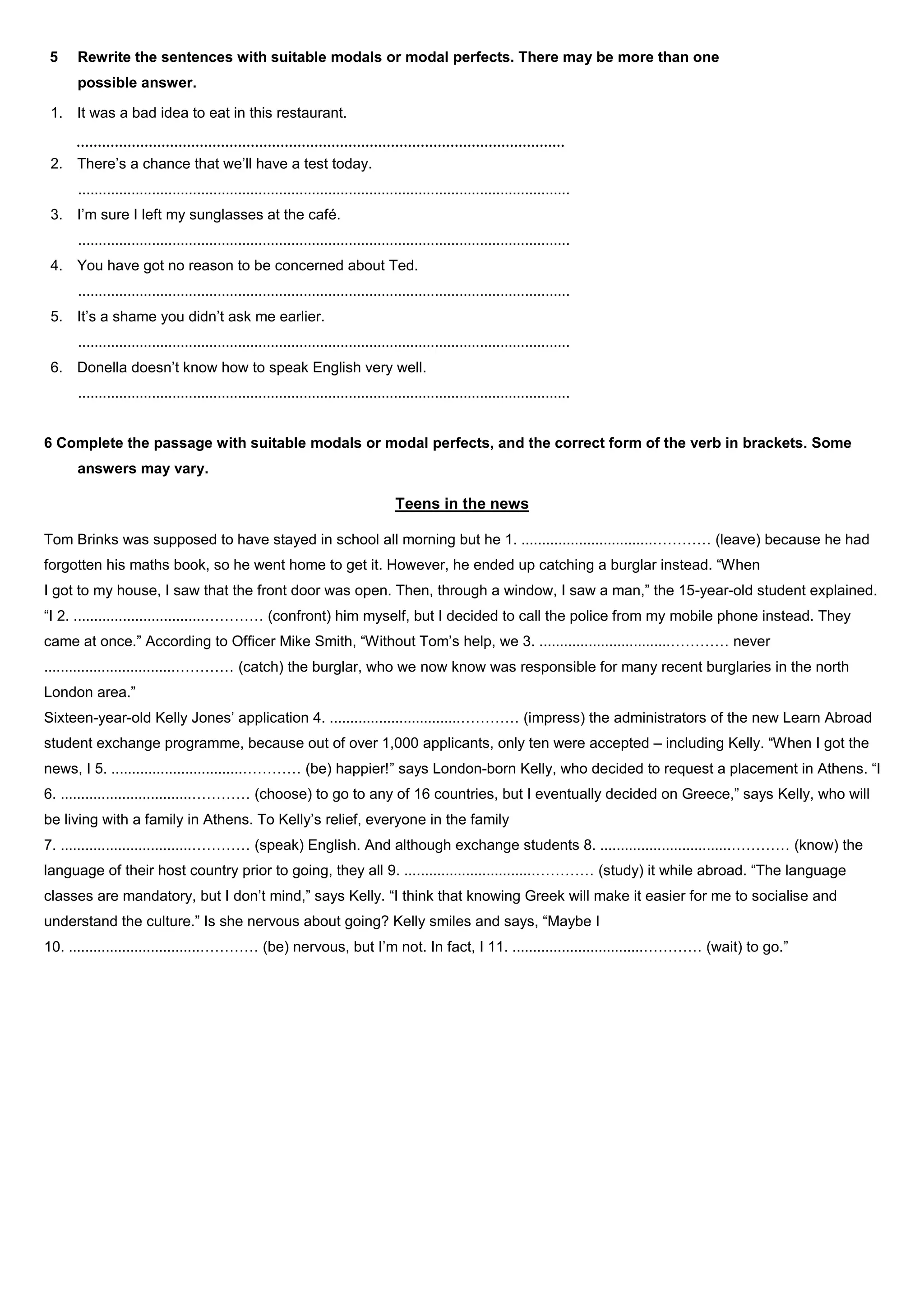 Perfect modals 4-modi | PDF