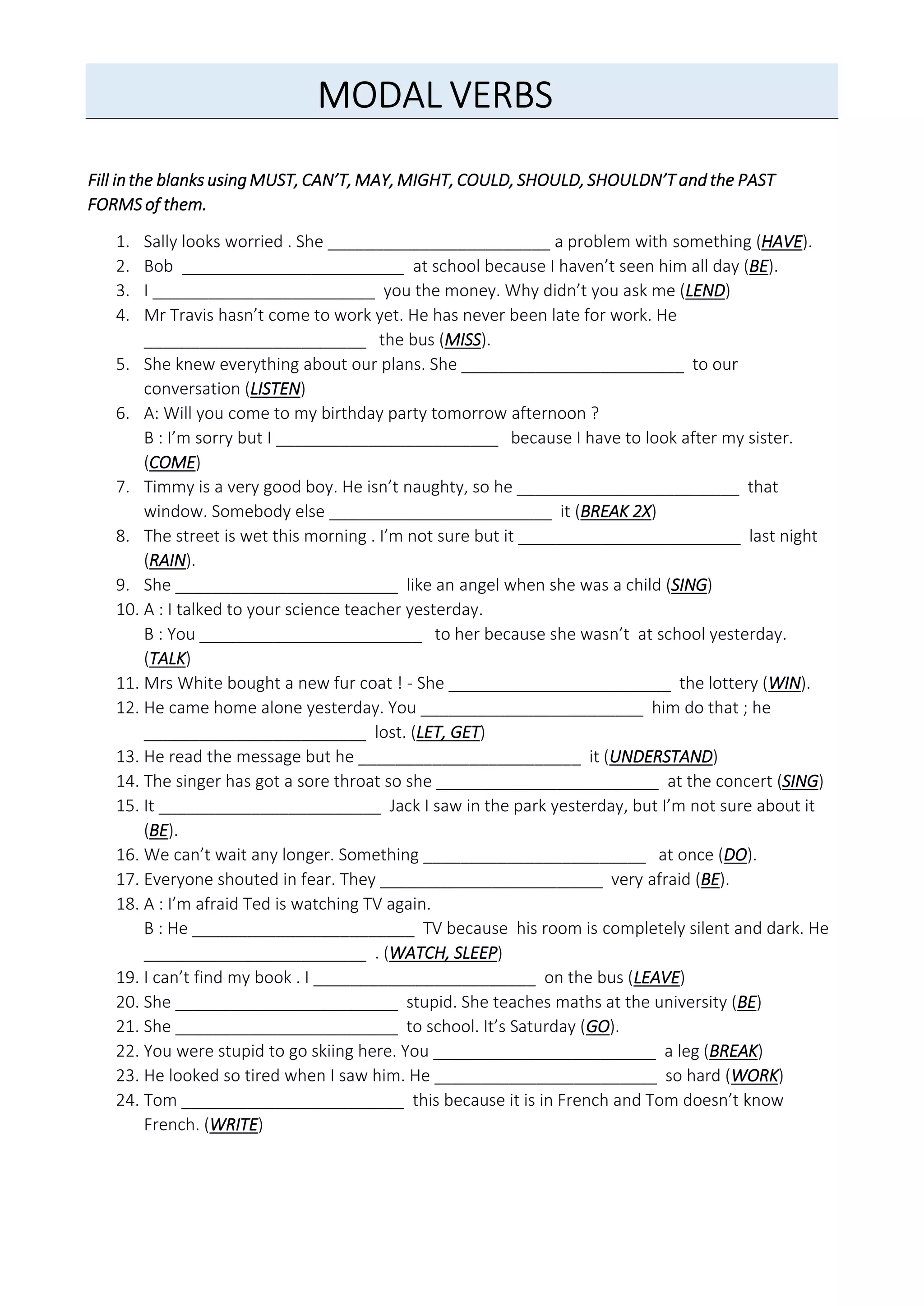 Perfect modals 5-modi | PDF