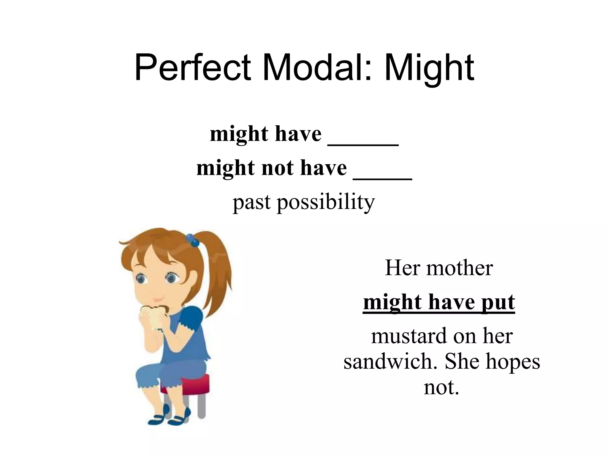 Perfect modal verbs presentation | PPTX