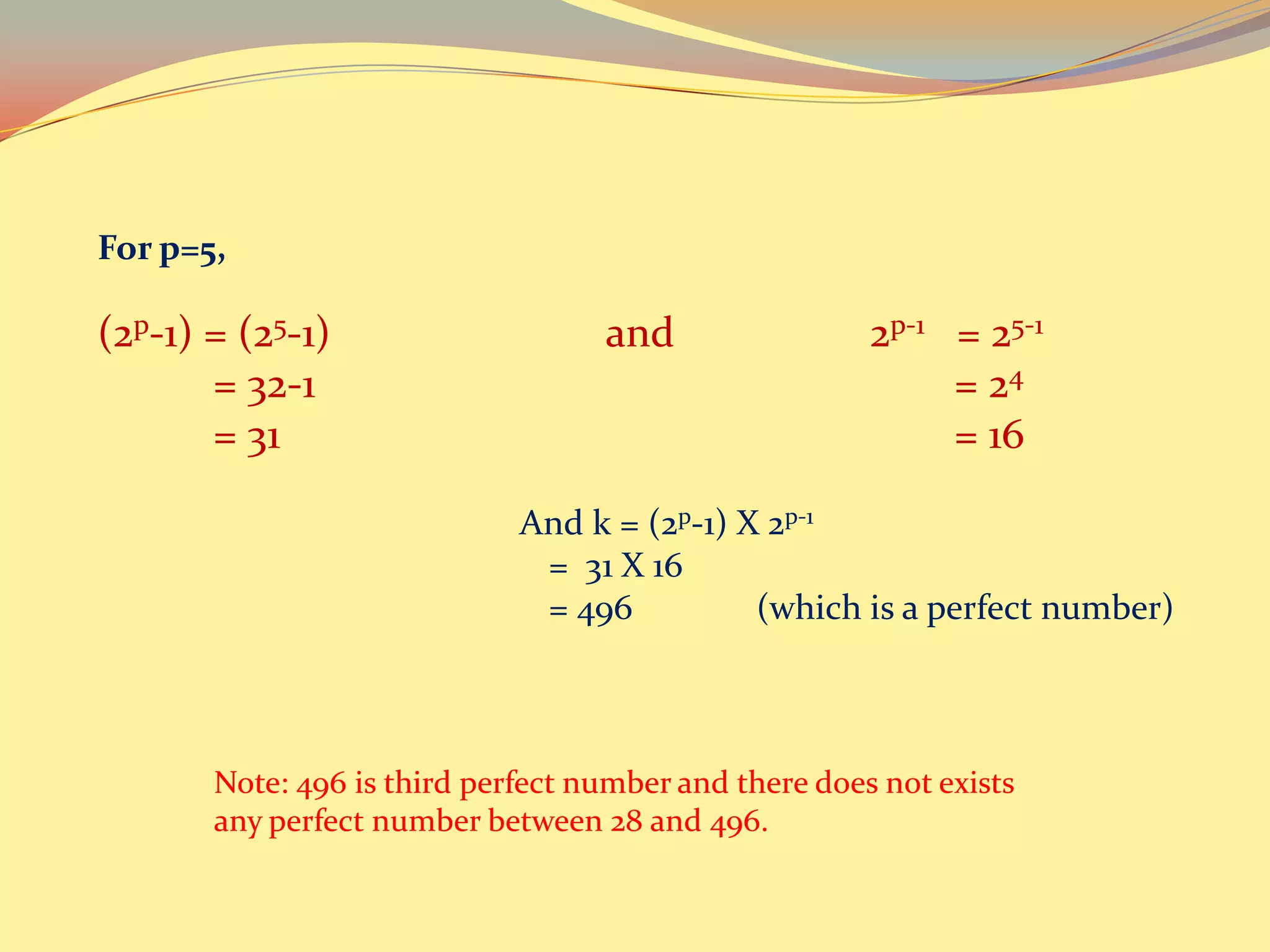 Perfect numbers | PDF