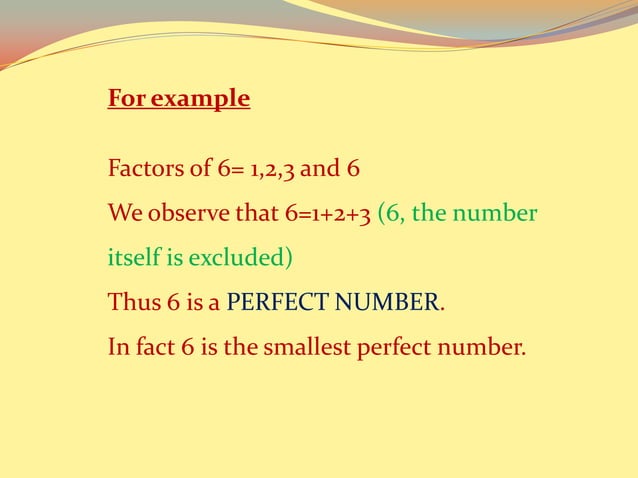Perfect numbers | PDF | Physics | Science
