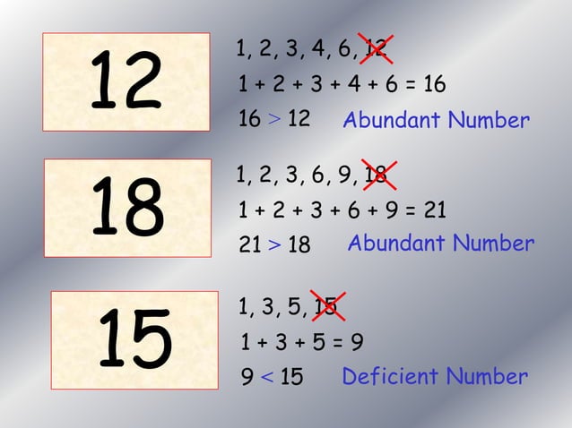 Perfect numbers and mersenne primes | PPTX