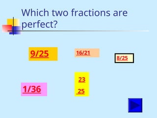 Perfect numbers in mathematics in your daily life.ppt