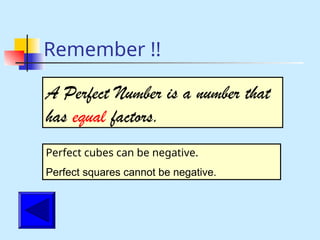 Perfect numbers in mathematics in your daily life.ppt