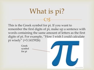 Perfect pi | PPT