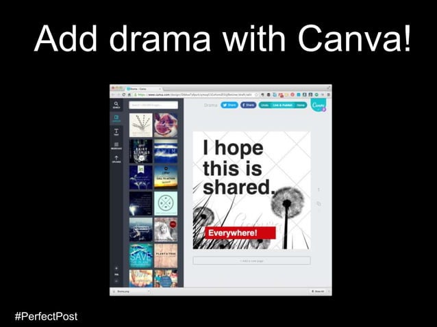 The Art of the Perfect Post for Social Media | PPTX