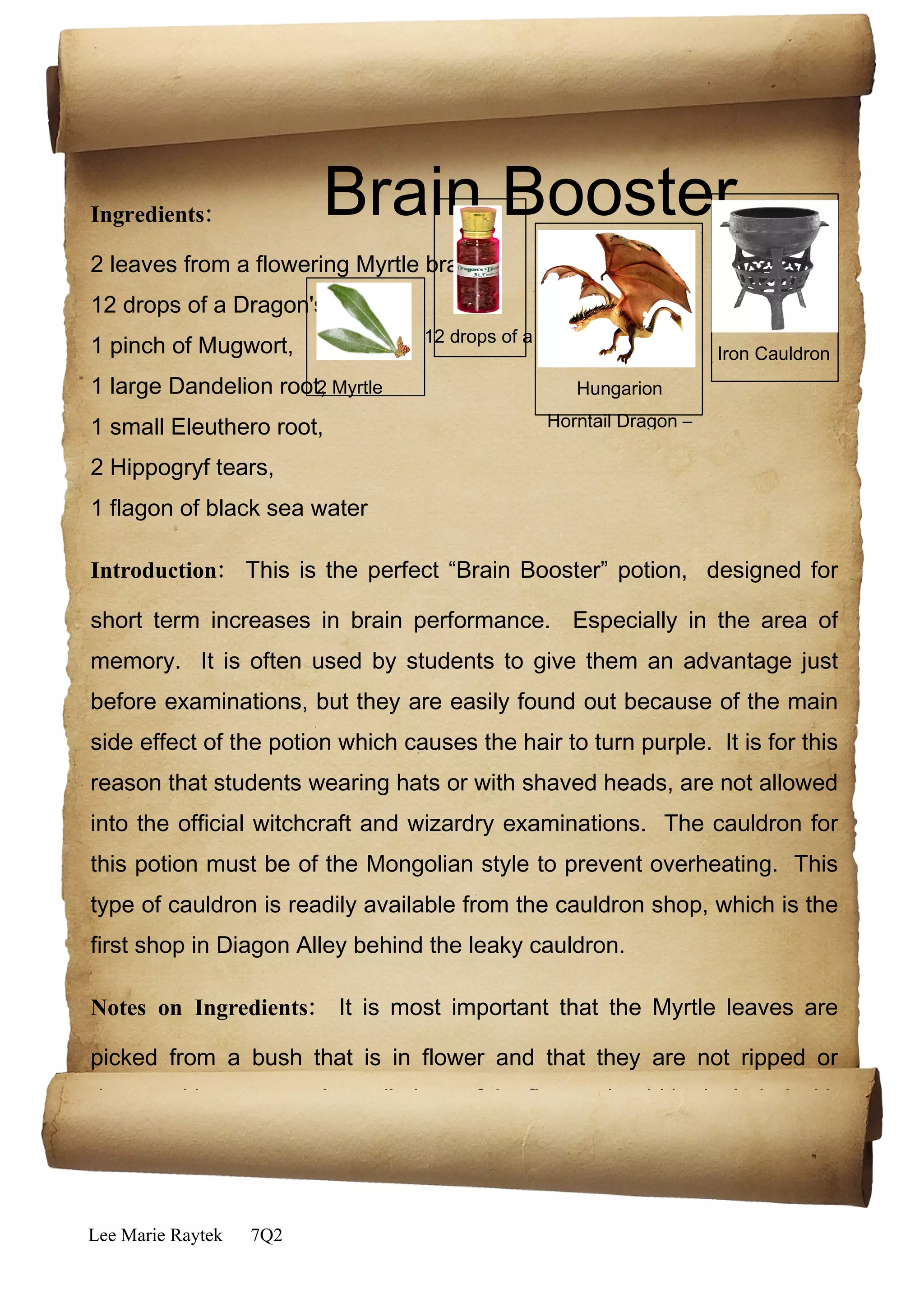 Perfect potion | PDF