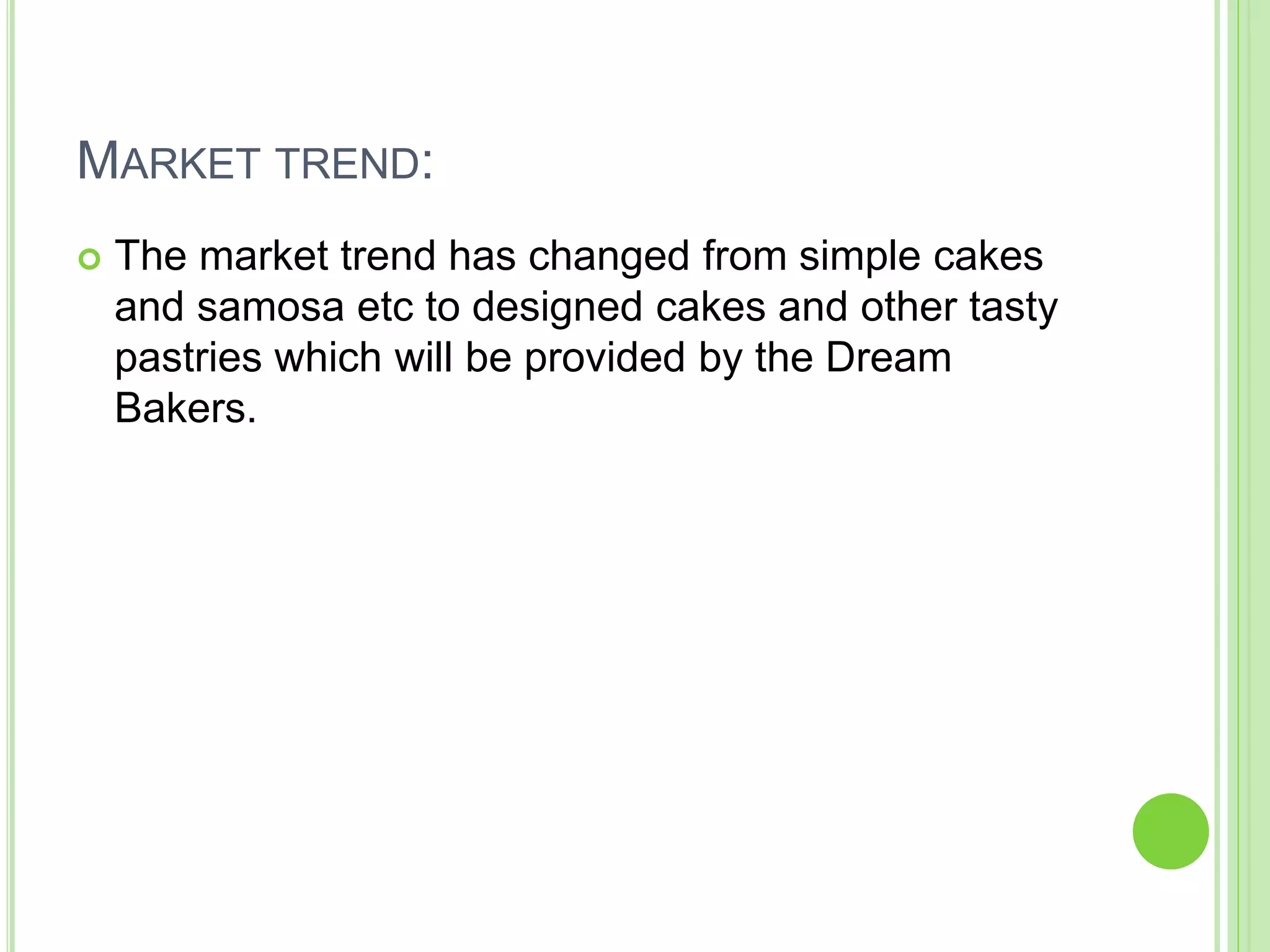 sample marketing plan of a bakery | PPTX