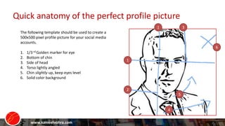 10 Essential steps to a great social media profile photo | PPT