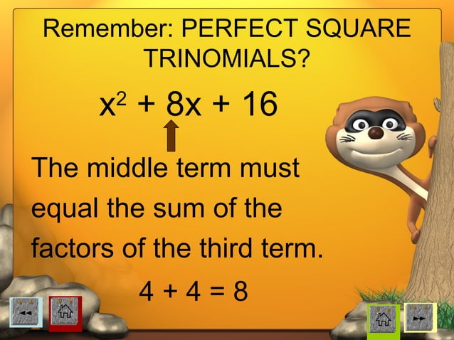 Perfect square | PPT | Educational Assessment | Education