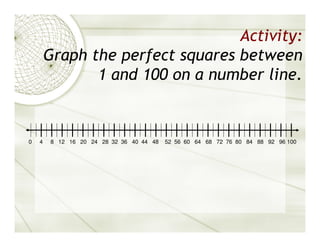Perfect squaresandsquareroots (1) | PDF