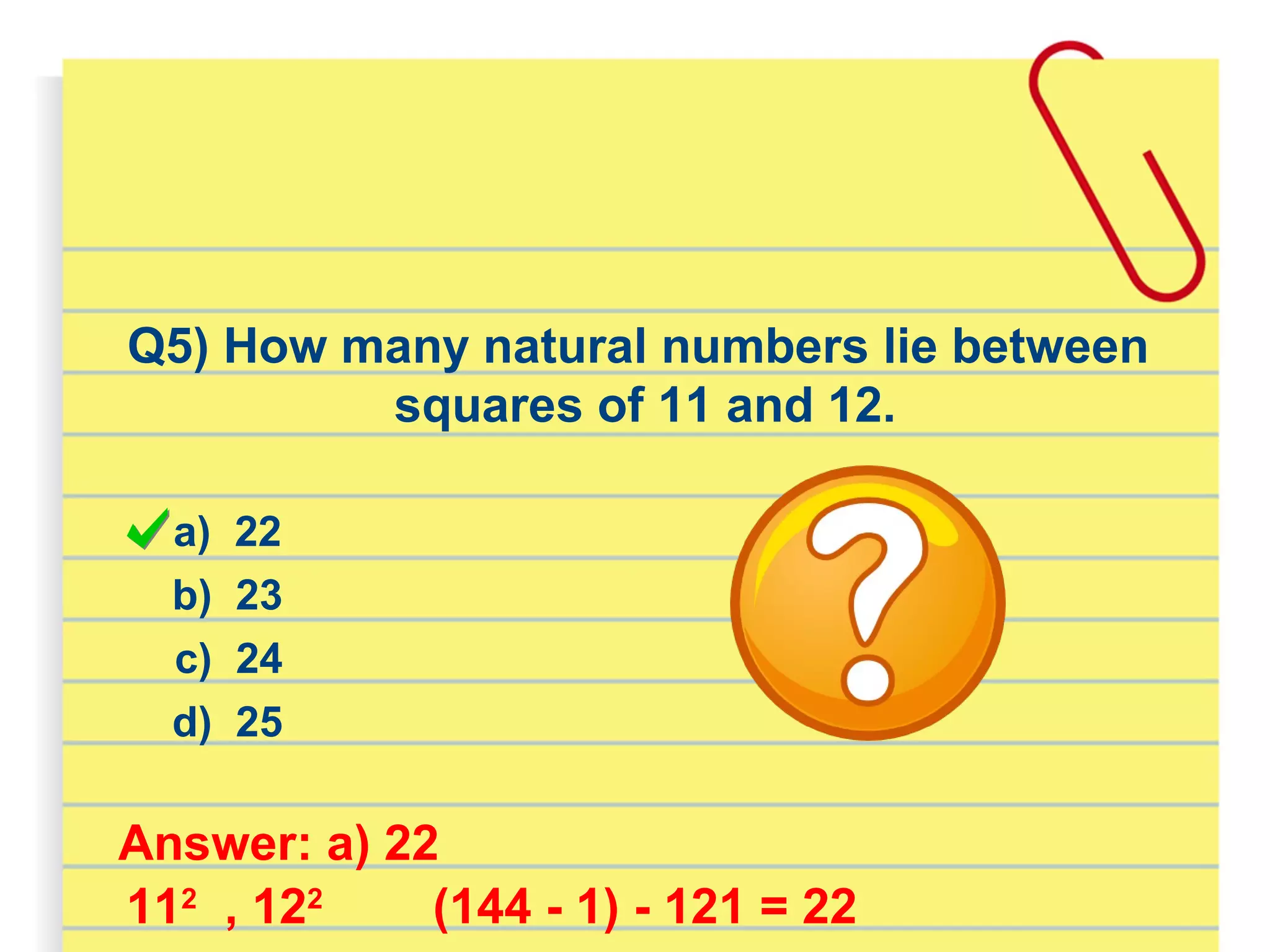 Squares & square roots - class 8th | PPT | Science