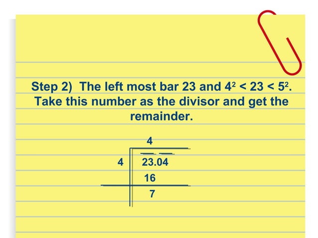 Squares & square roots - class 8th | PPT | Science