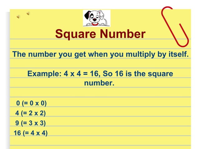 Squares & square roots - class 8th | PPT | Science