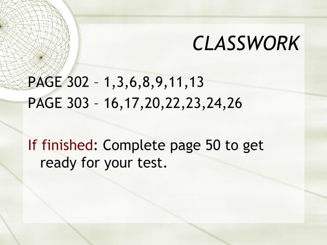 Perfect squares & square roots lesson 12 | PPT