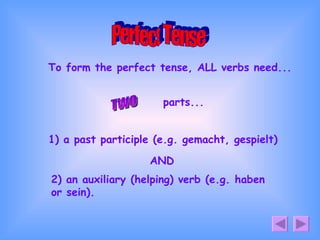Perfecttense | PPT