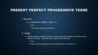 Perfect tenses | PPT