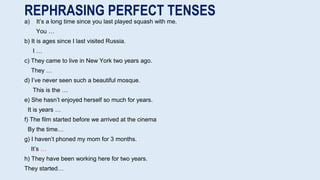 PERFECT TENSES-ESL | PPT