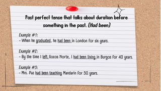 PERFECT TENSES PPT..pptx................ | PPTX