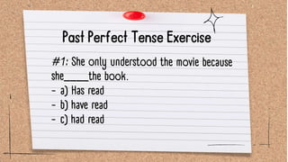 PERFECT TENSES PPT..pptx................ | PPT