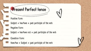 PERFECT TENSES PPT..pptx................ | PPT