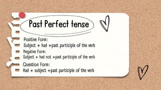 PERFECT TENSES PPT..pptx................ | PPT