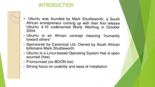 ubuntu | PPTX