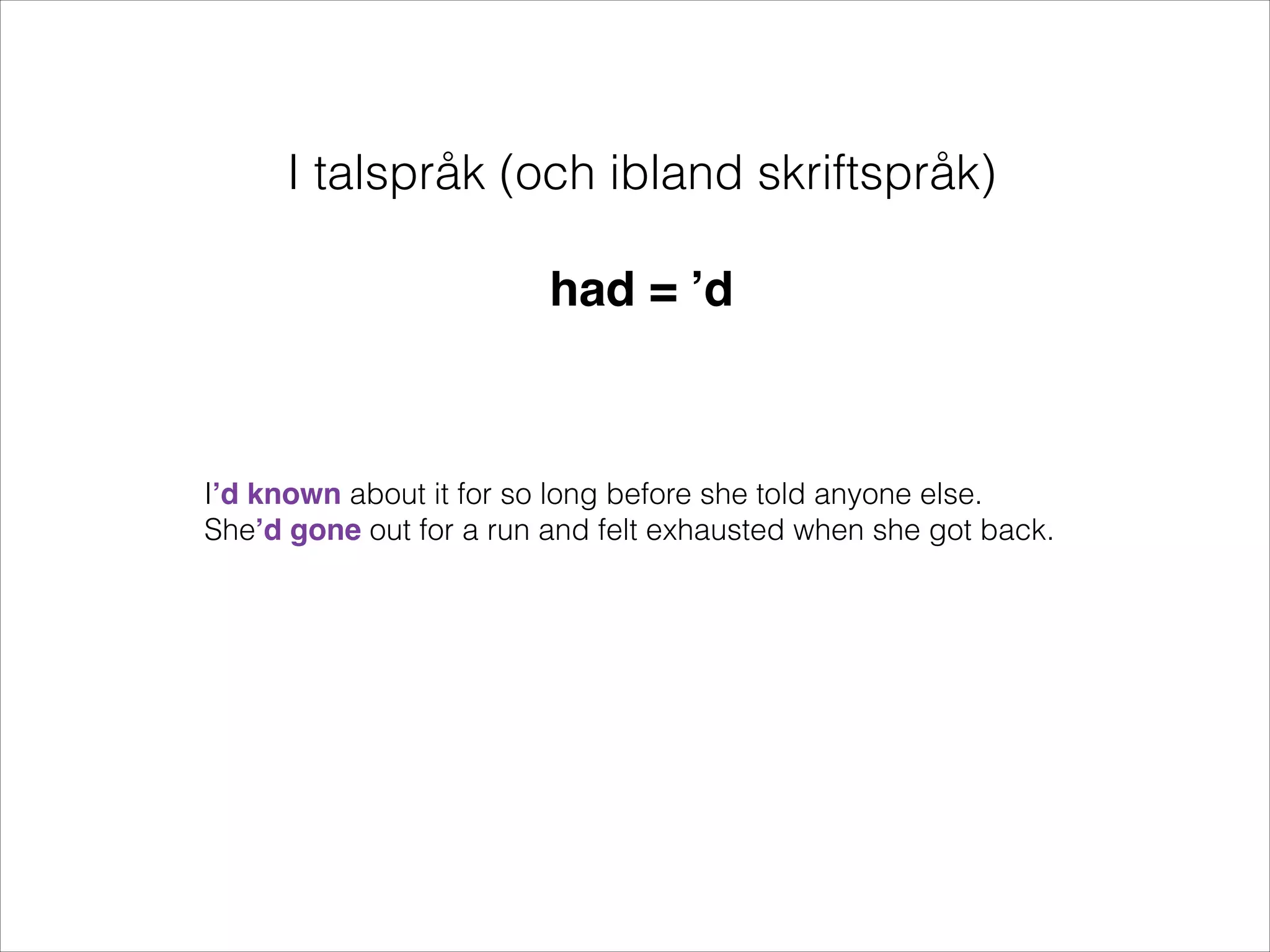 Perfekt och pluskvamperfekt | PDF