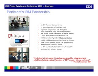 Perficient Bcbsf 2009 Portal Conference Presentaitonppt | PDF ...