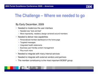 Perficient Bcbsf 2009 Portal Conference Presentaitonppt | PPT
