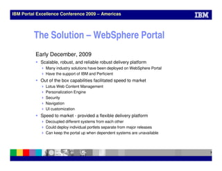 Perficient Bcbsf 2009 Portal Conference Presentaitonppt | PDF ...