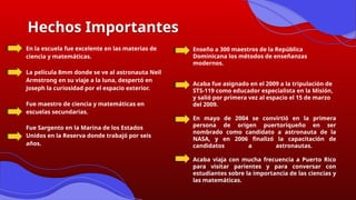 Perfil biográfico - Joseph Acaba (Astronauta) - Puerto Rico.pptx