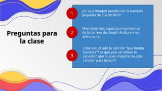 Perfil biográfico - Joseph Acaba (Astronauta) - Puerto Rico.pptx