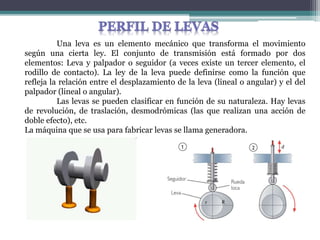 Perfil de levas | PPT