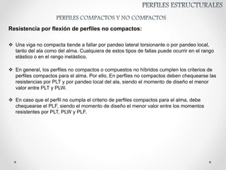 PERFILES ESTRUCTURALES | PPTX