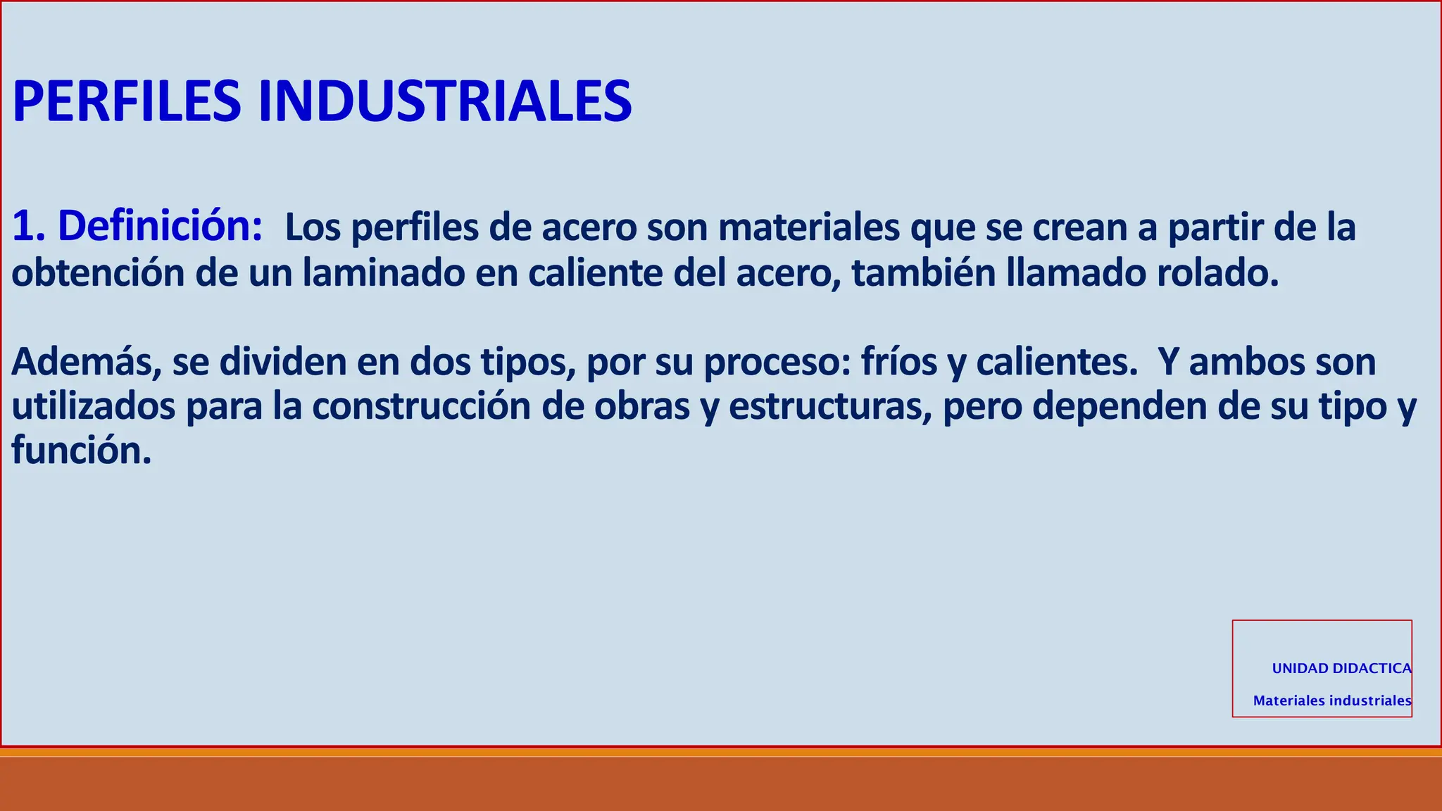 Perfiles industriales.pdf de los diferentes perfiles | PDF