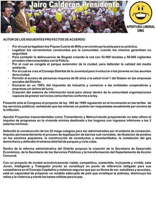 PERFIL JAIRO CALDERON | PDF