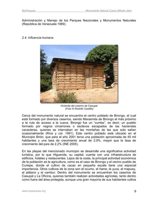 Monumento Natural Cueva Alfredo Jahn (2006) | PDF