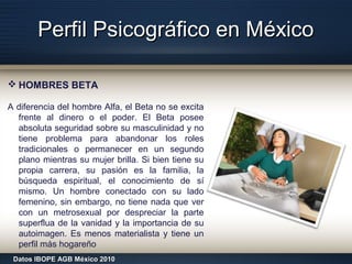 Perfil psicografico en mexico | PPT