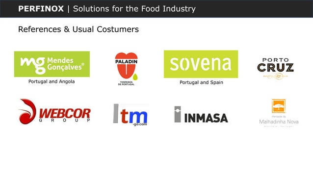PERFINOX - Solutions for the Food Industry | PPT