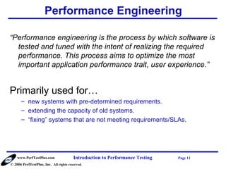 Perf Intro Ppt | PPT
